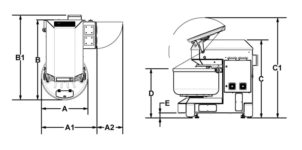 FERNETO Removable bowl mixer – AFR Series - FoodTech